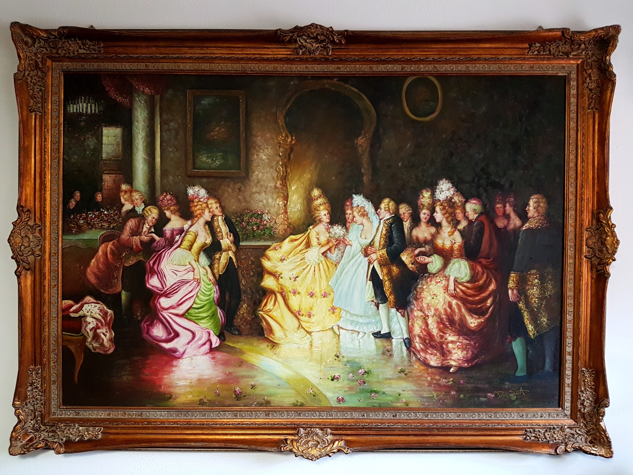 Predivno ulje na platnu-210x150cm - Katema